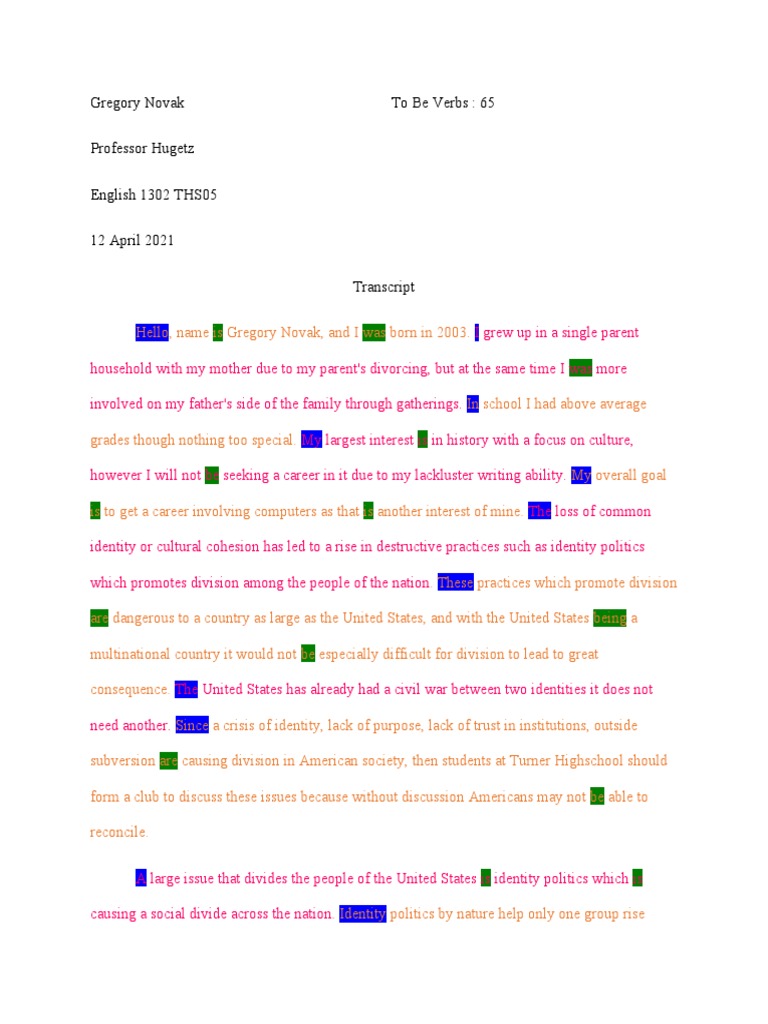 Full Transcript Draft Rationicination 1 | PDF | The United States | Unrest