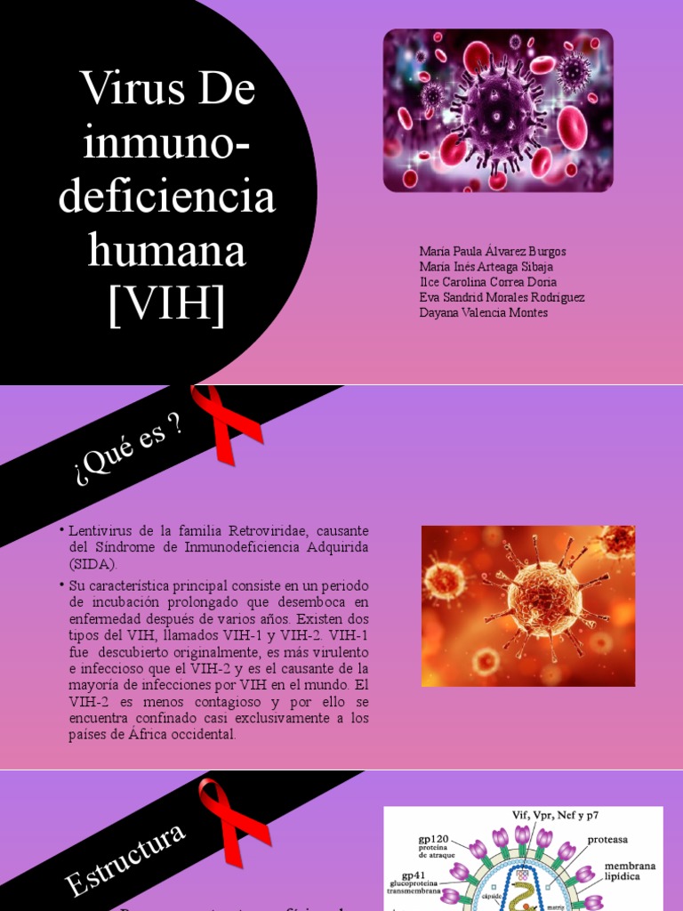 Características y síntomas del VIH | PDF | VIH | VIH / SIDA