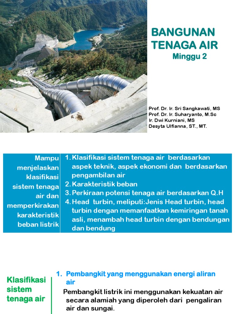 02 TSP21342 BTA Model Pengembangan Tenaga Air | PDF