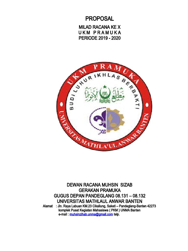 Proposal Milad Ukm Ke X | PDF