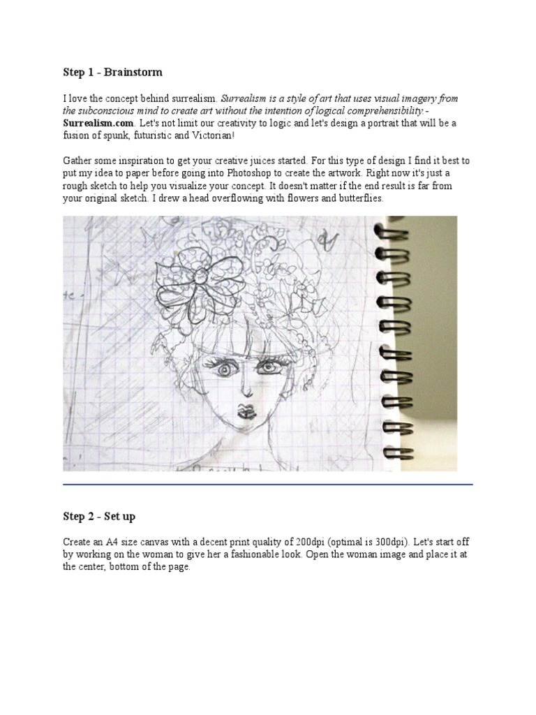 Step 1 - Brainstorm: The Subconscious Mind To Create Art Without The ...