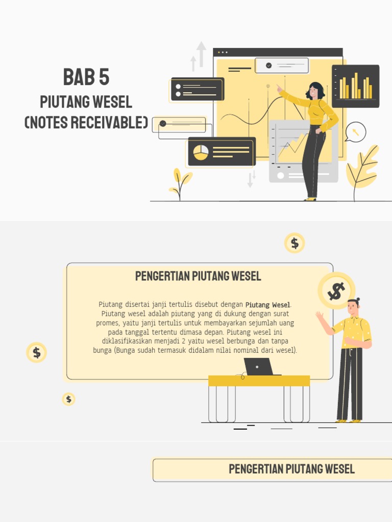 Pengertian dan Perlakuan Piutang Wesel | PDF