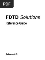 FDTD Tutorial | PDF | Window (Computing) | Button (Computing)