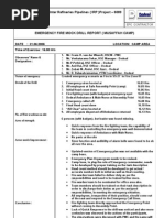 Fire Evacuation Drill Scenario | PDF | Emergency | Fires