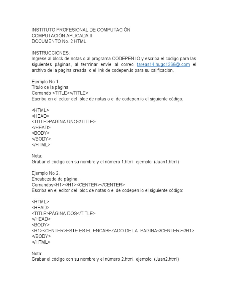 Actividad 2 HTML | PDF | Informática | Hardware de la computadora