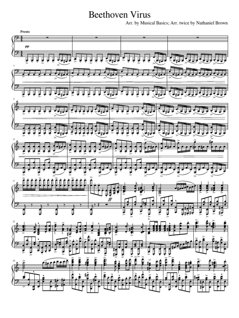 Beethoven - Virus by Getagripytr | PDF