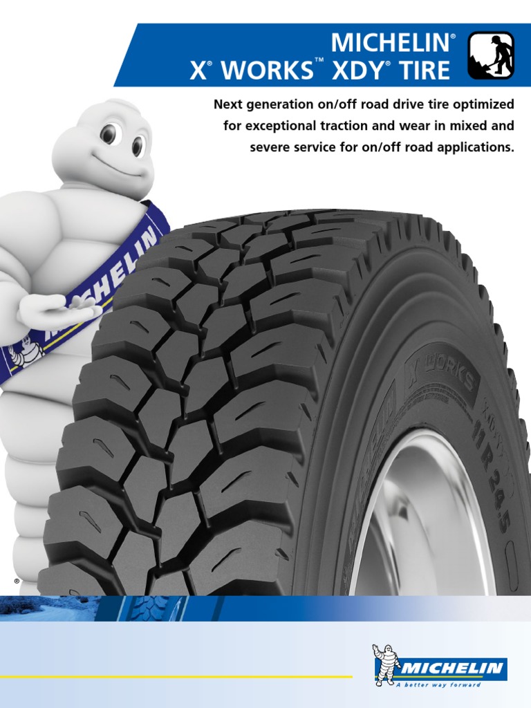 Michelin X Works XDY Tire | PDF | Tire | Vehicles