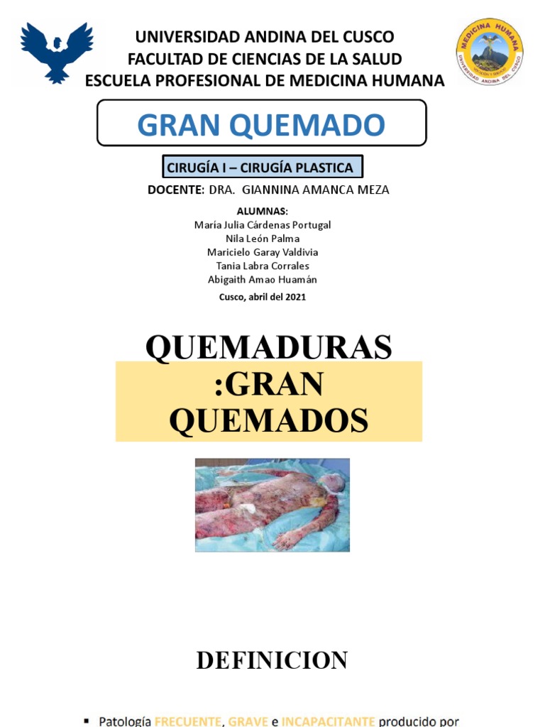 Gran Quemado | PDF | Quemar | Herida