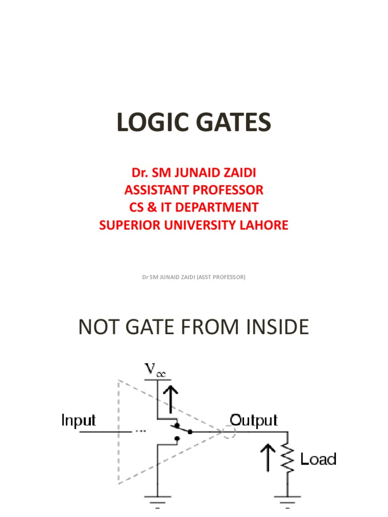 Logic Gates | PDF | Logic Gate | Electronics