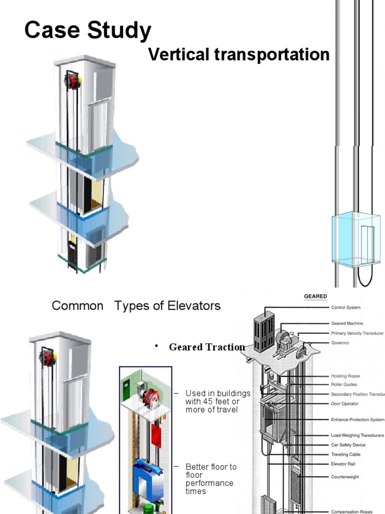 Case Study-Vertical Transportation (Architecture) | PDF | Elevator | Transport