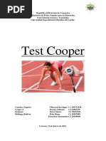 Test de Cooper | PDF