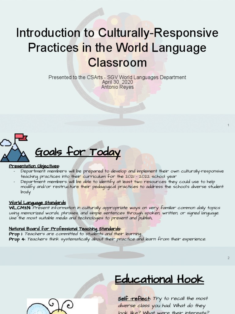 Culturally-Responsive Teaching in The W | PDF | Education Theory | Pedagogy