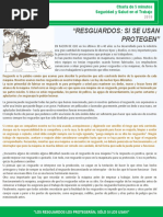 PLATICA DE 5 MINUTOS - Equipo de Proteccion | PDF | La seguridad