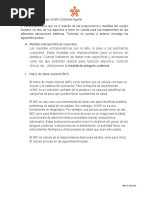 Complexión Corporal | PDF