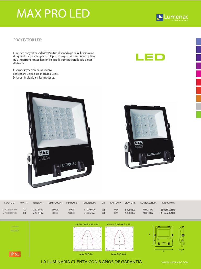 Max Led Pro | PDF