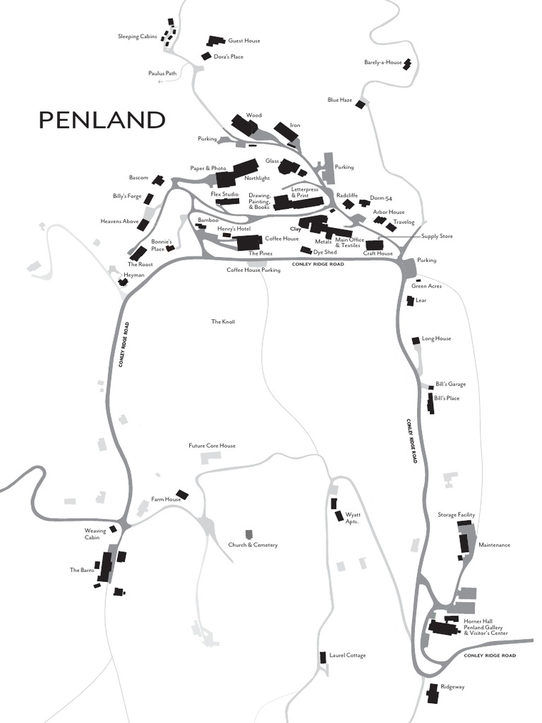 Penland Campus Map Overview | PDF | Nature