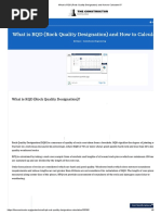 How To Calculate Core Recovery and RQD of Rock | PDF