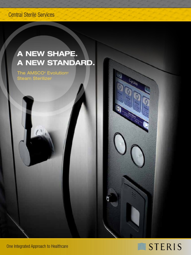 STERIS AMSCO EVOLUTION Autoclave de Vapor Autogenerado | PDF | Steam | Pump
