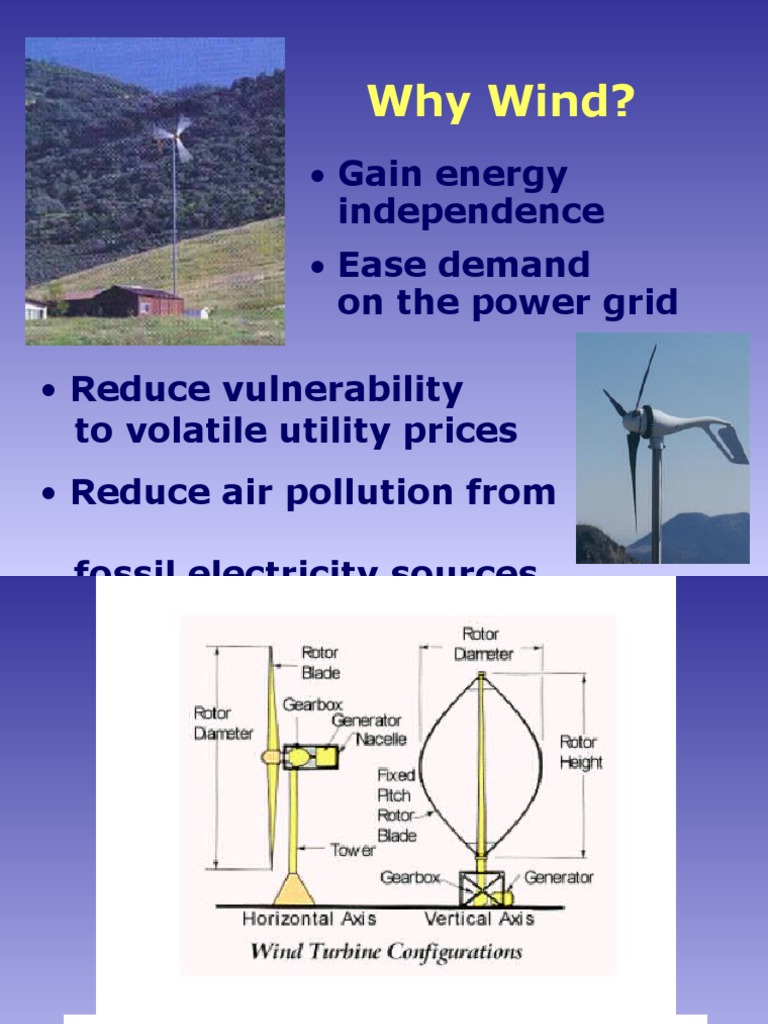 Benefits and Applications of Small Wind Energy Systems | PDF | Wind ...