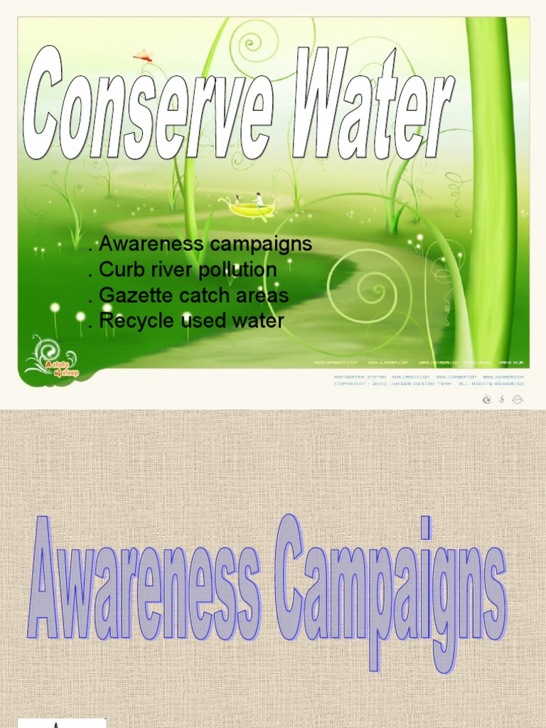 Awareness Campaigns - Curb River Pollution - Gazette Catch Areas ...