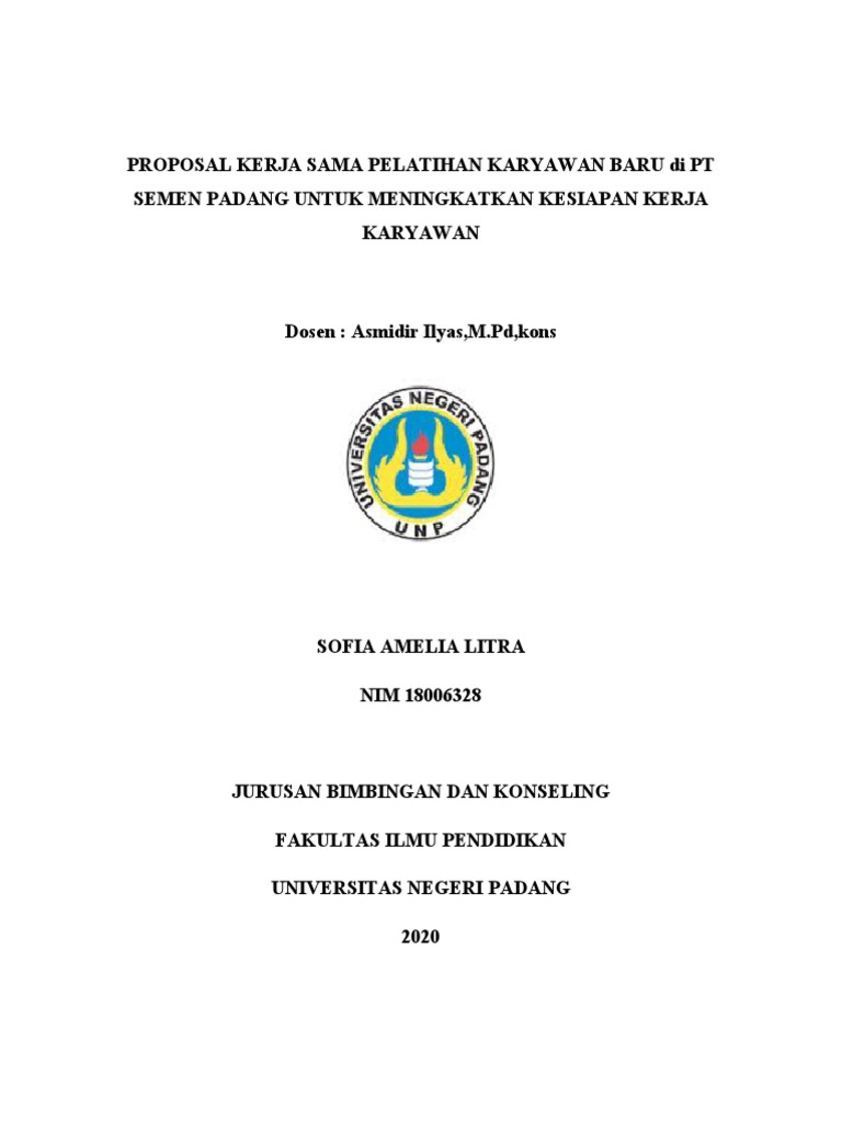 Sofia Amelia Litra - Proposal Bki | PDF