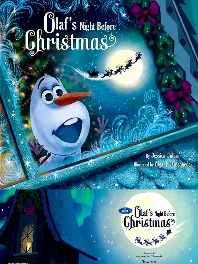 OLAF Night Before Christmas | PDF
