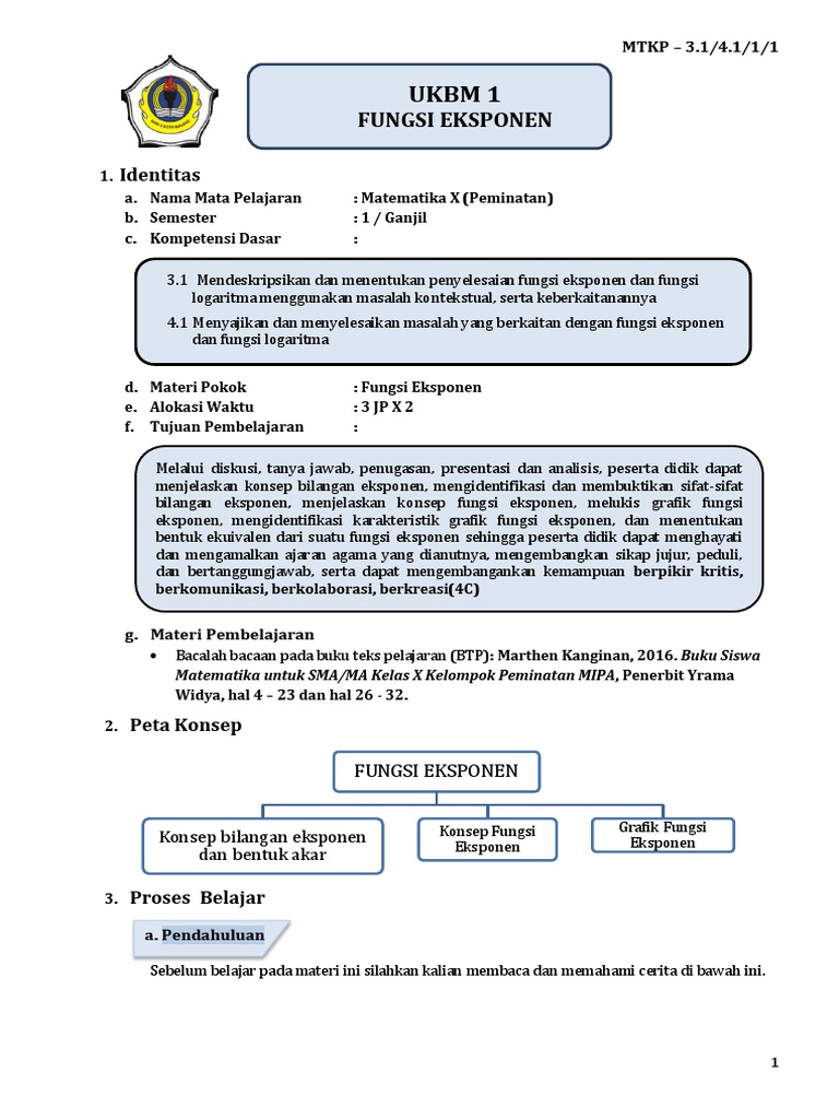 Fugsi Eksponen | PDF