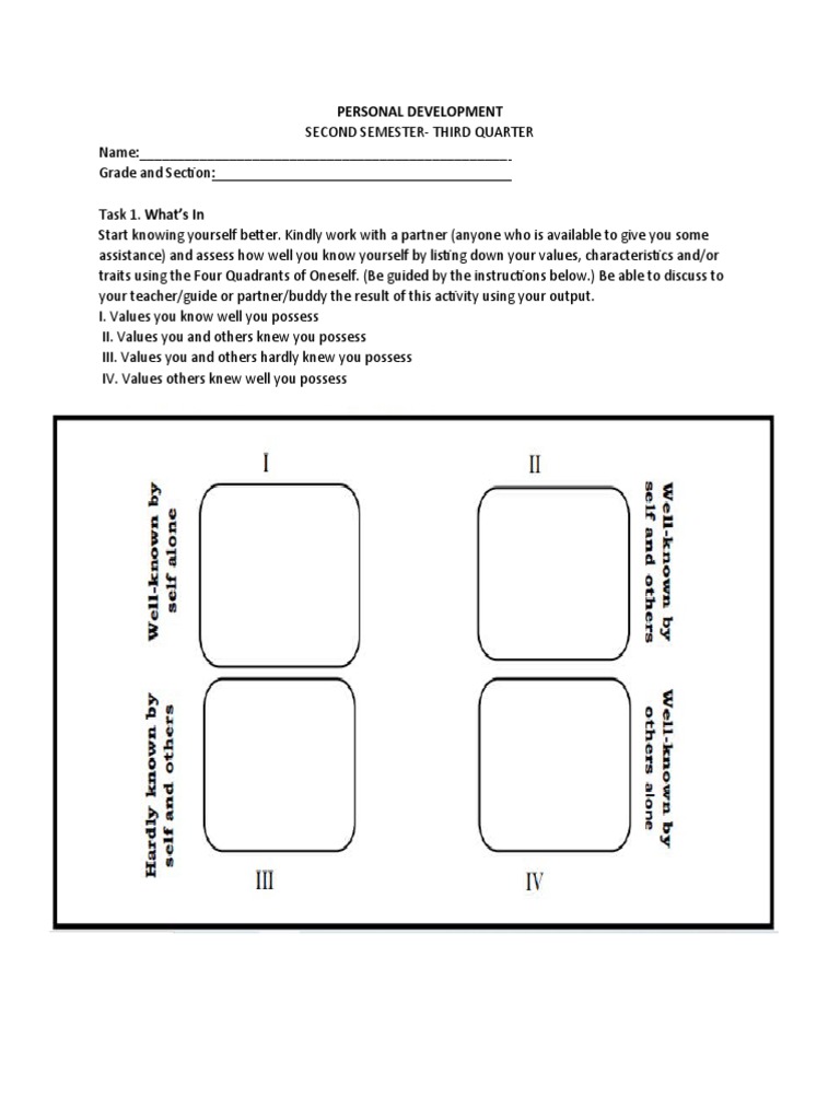 Week 1 Activity 1 Perdev | PDF