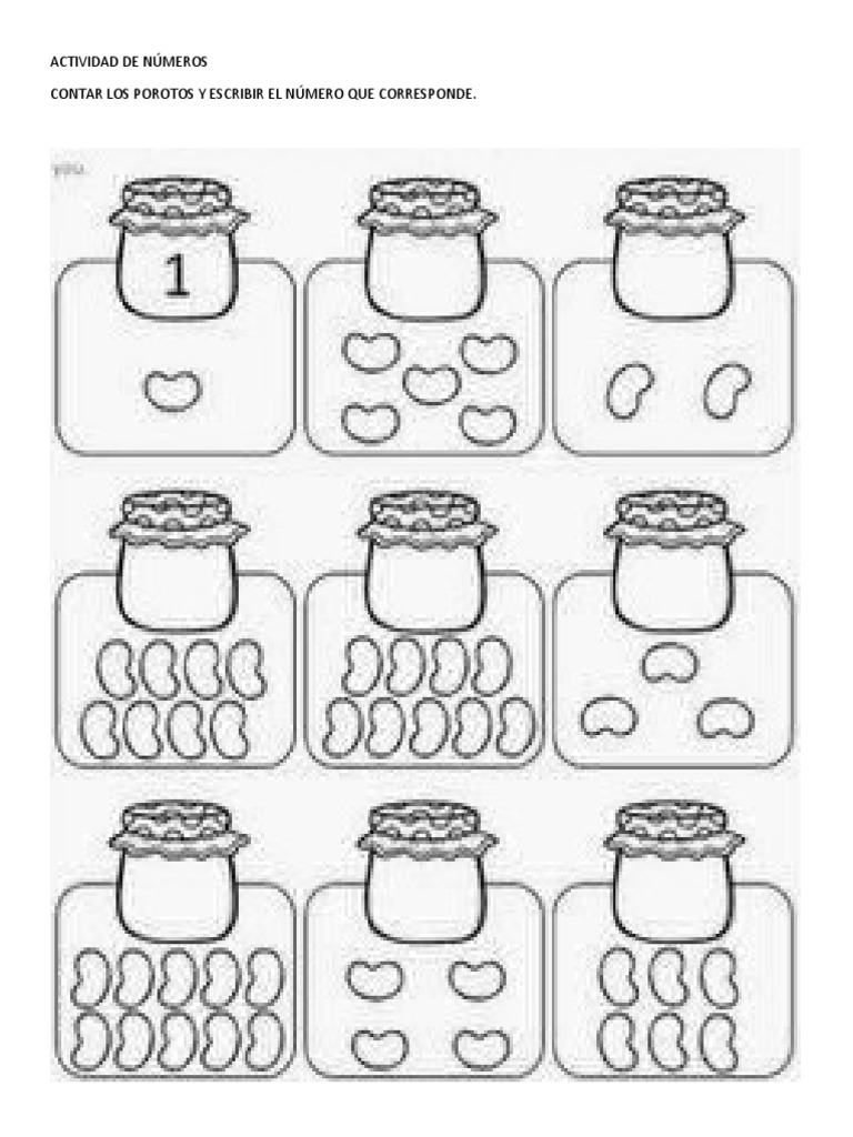 Actividad de Números | PDF