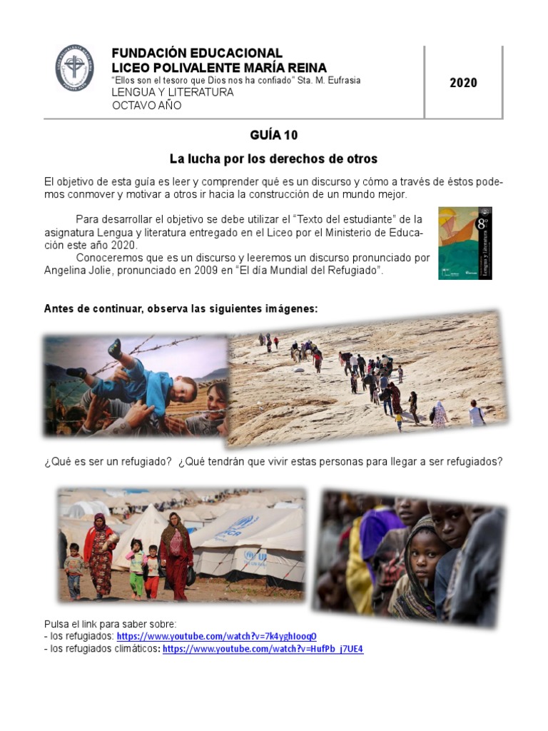 Gua-10-Octavo-Bsico-Lengua-Y-Literaturalucha Por Los Derechos de Otros ...