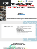 Tabel Angka Kecukupan Gizi (AKG) Indonesia Kementrian Kesehatan, 2019 | PDF