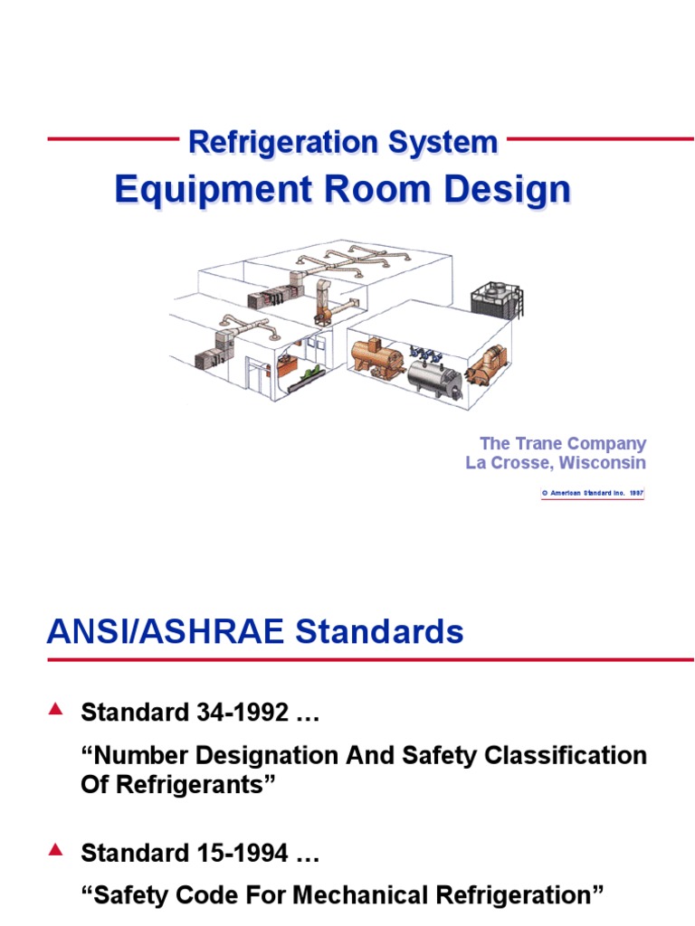 Equipment Room Design Ventilation Architecture Chlorofluorocarbon