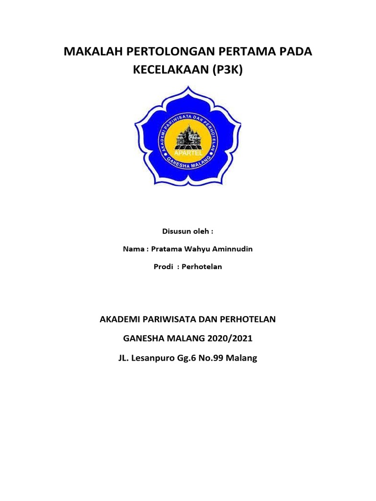 Makalah P3K | PDF