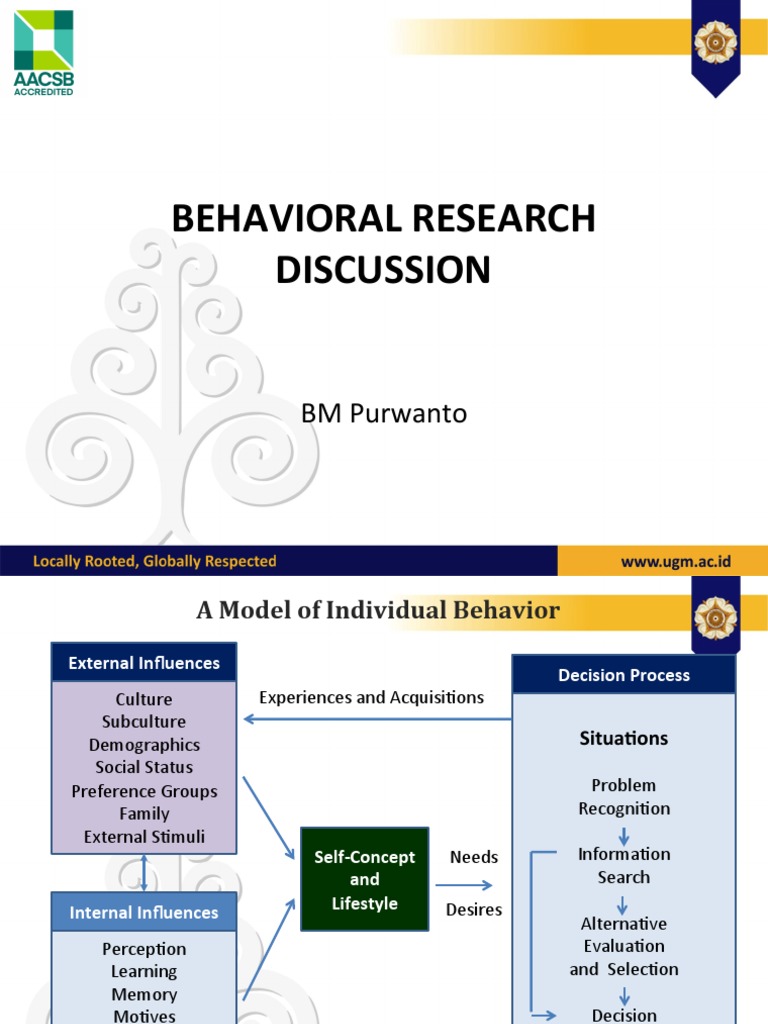 Behavioral Research Discussion MD | PDF | Statistics | Behavior