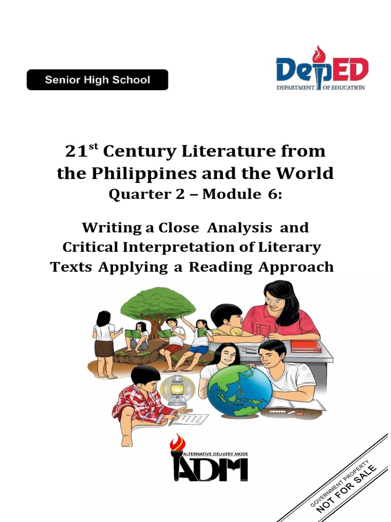 Quarter 2 Module 6 21st Century Literature | PDF