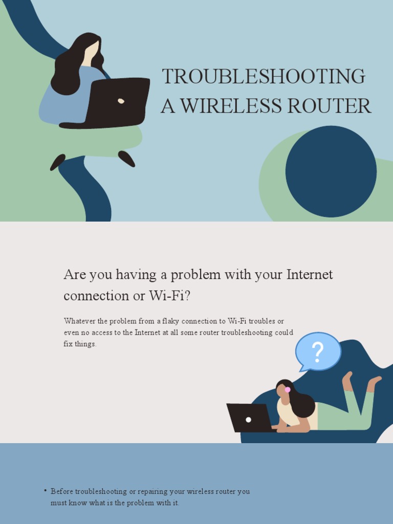 Troubleshooting A Wireless Router | PDF | Troubleshooting | Wi Fi