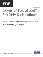 Dneasy Powersoil Pro Kit Handbook | PDF | Polymerase Chain Reaction ...