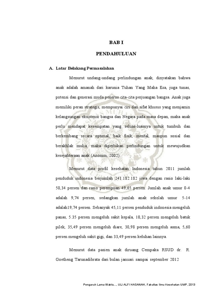 Uli Alfi Hasanah Bab I | PDF