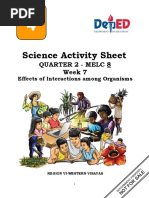 Science 4, Quarter 2 Week 6 | PDF | Ecosystem | Natural Environment