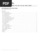 Diode Color Id Chart 1 | PDF