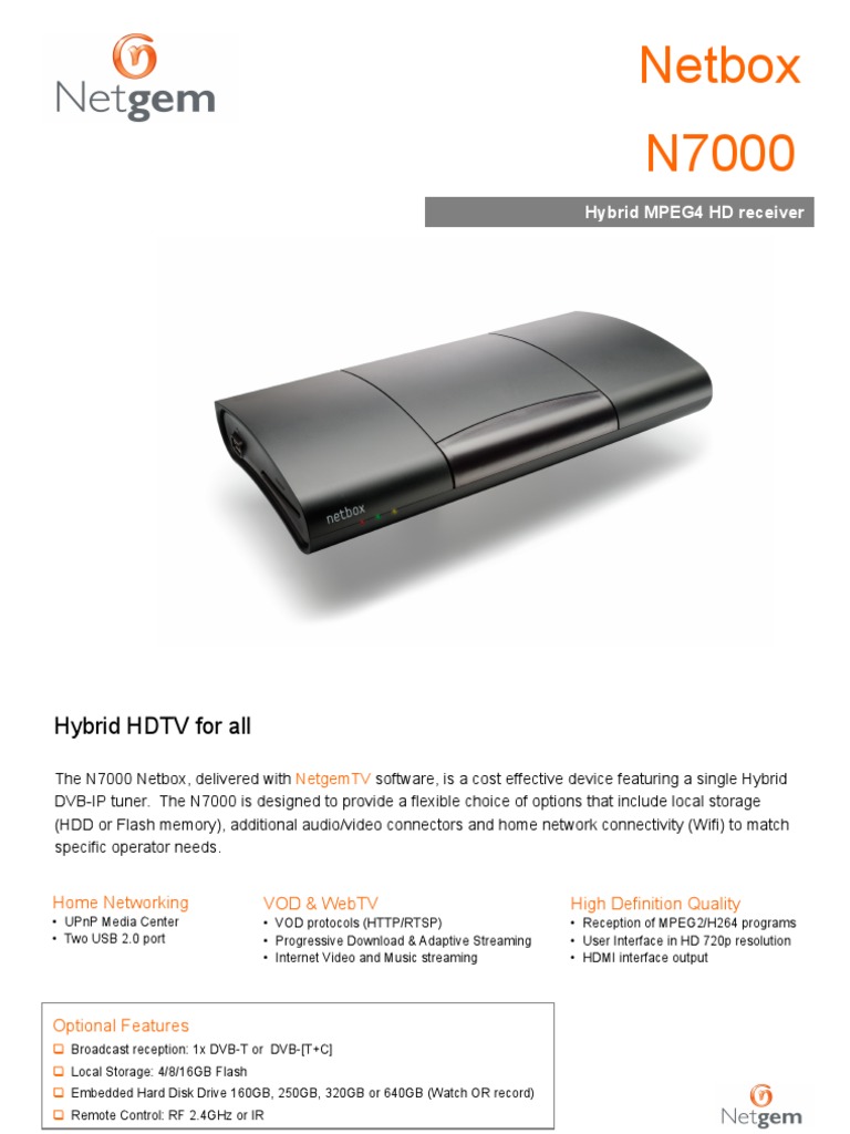 ProductSheet N7000 Series | PDF | Storage Media | Electronics