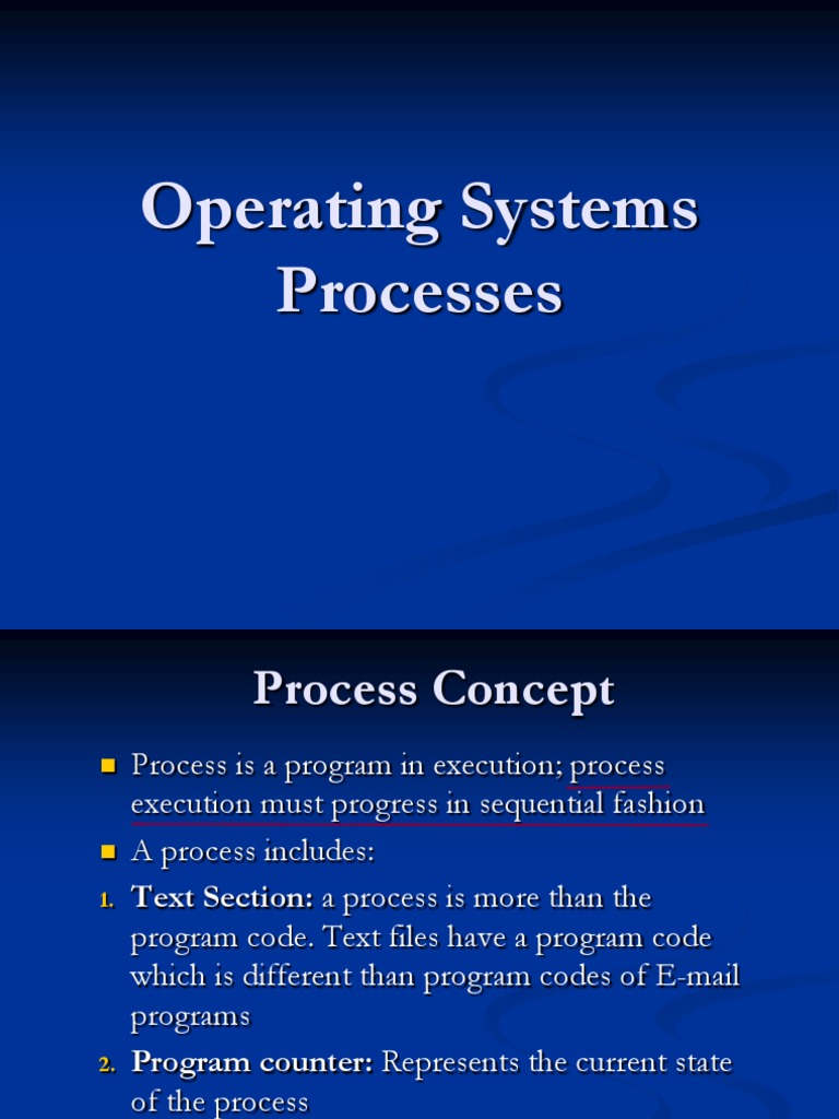Understanding Operating System Processes | PDF | Scheduling (Computing) | Process (Computing)