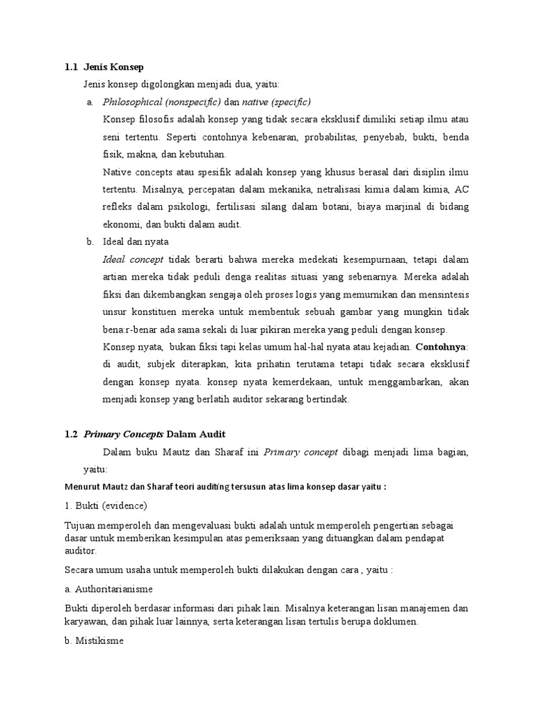 RMK Konsep Audit | PDF