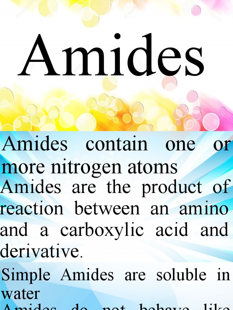 AMIDES | PDF