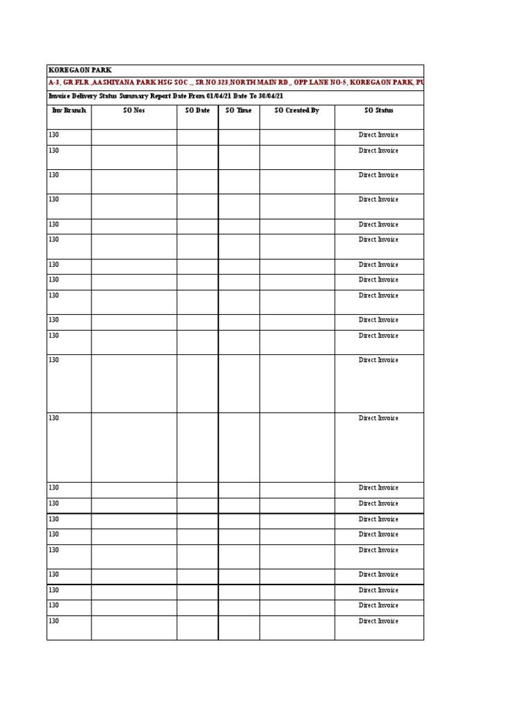 Home Delivery | PDF | Finance & Money Management