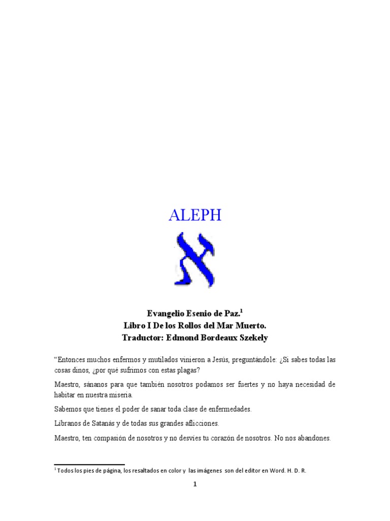 ALEPH | PDF | Pulmón | Vida