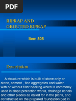 Caltrans Riprap Sizes - Plainwater | PDF | Ton | Materials