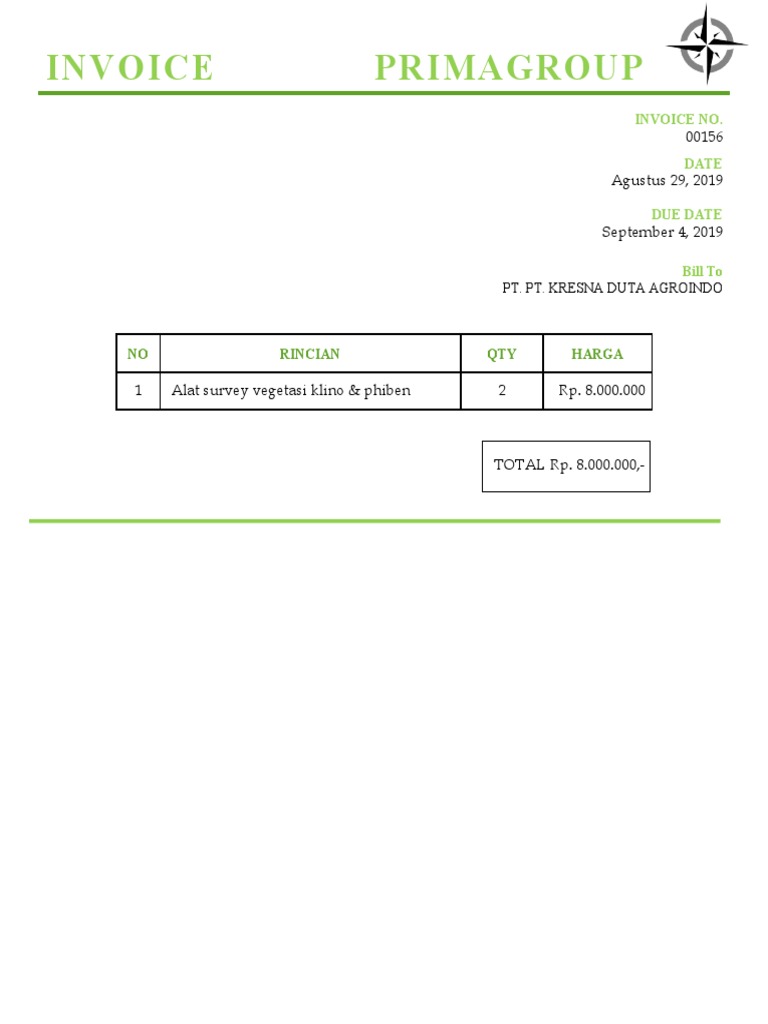 Contoh Invoice | PDF