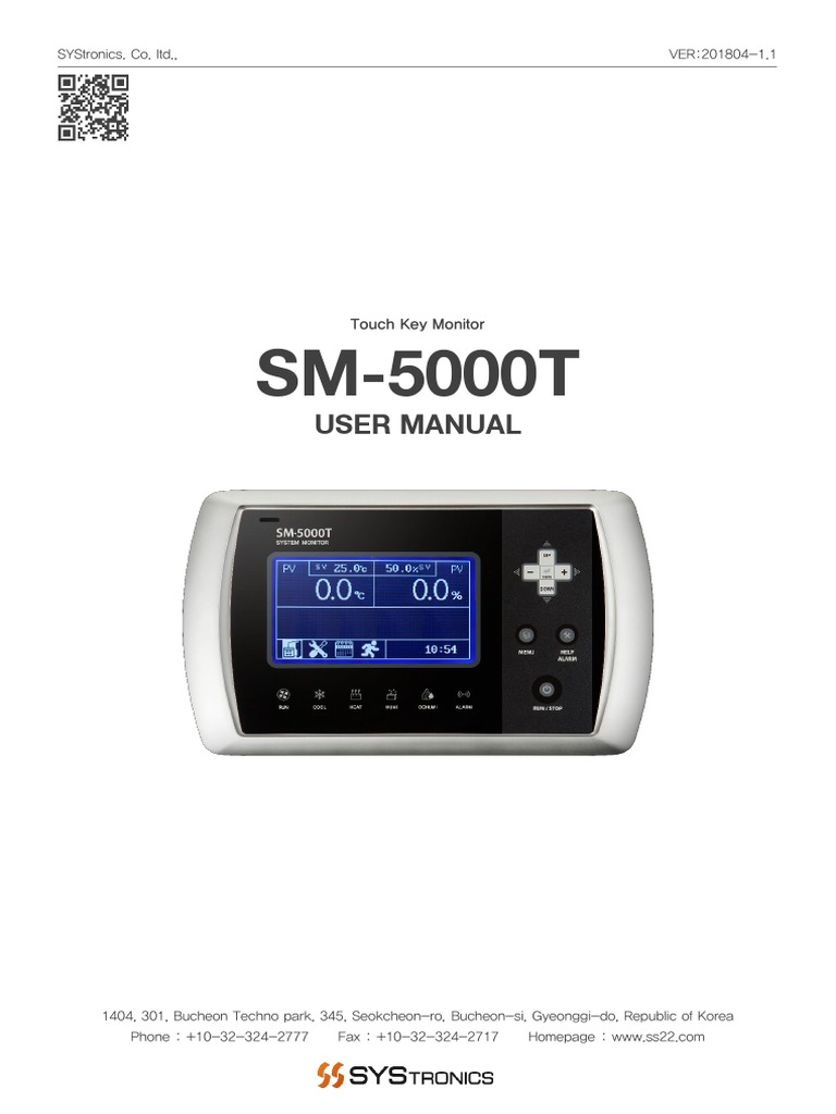 SM-5000T Manual English | PDF | Computer Monitor | Electrical Wiring