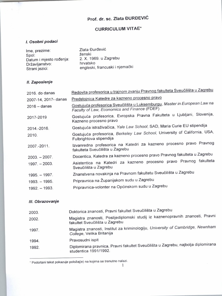 Životopisi I Programi Rada Kandidata Za Predsjednika Vrhovnog Suda ...